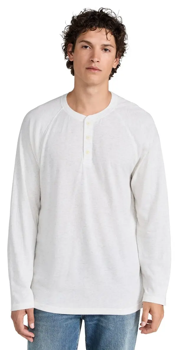 Faherty Brand Cloud Long Sleeve Henley