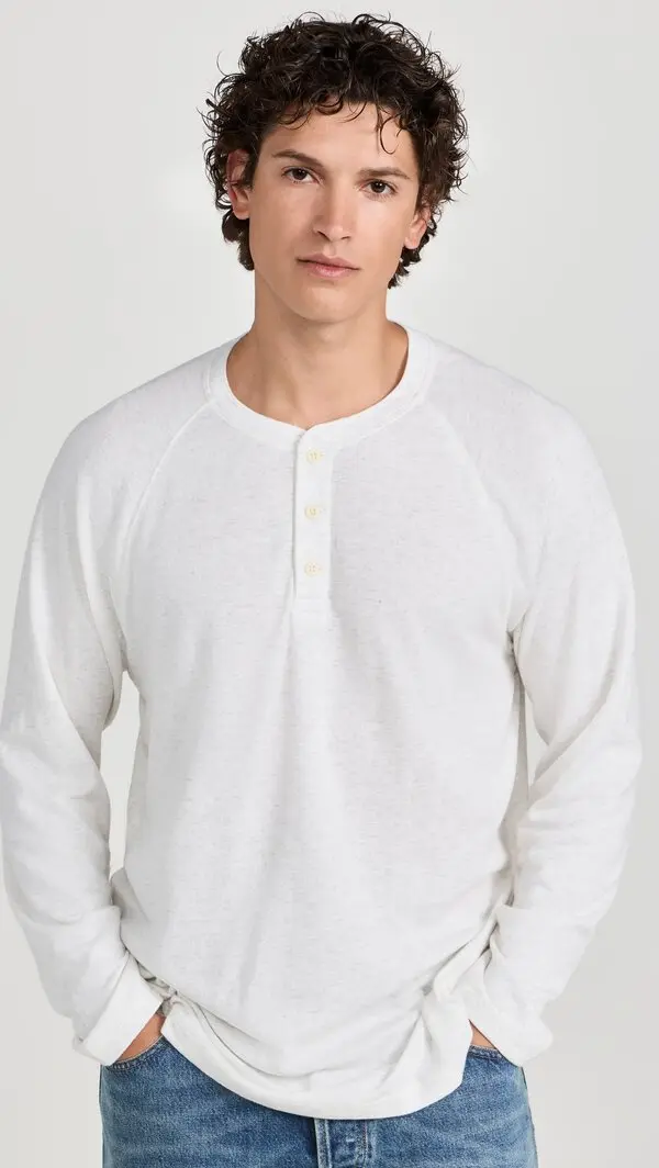 Faherty Brand Cloud Long Sleeve Henley