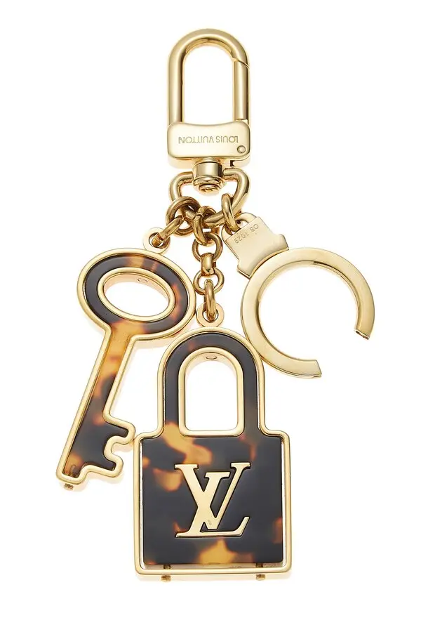 LOUIS VUITTON Porte Cles Confidence Bag Charm - Brown