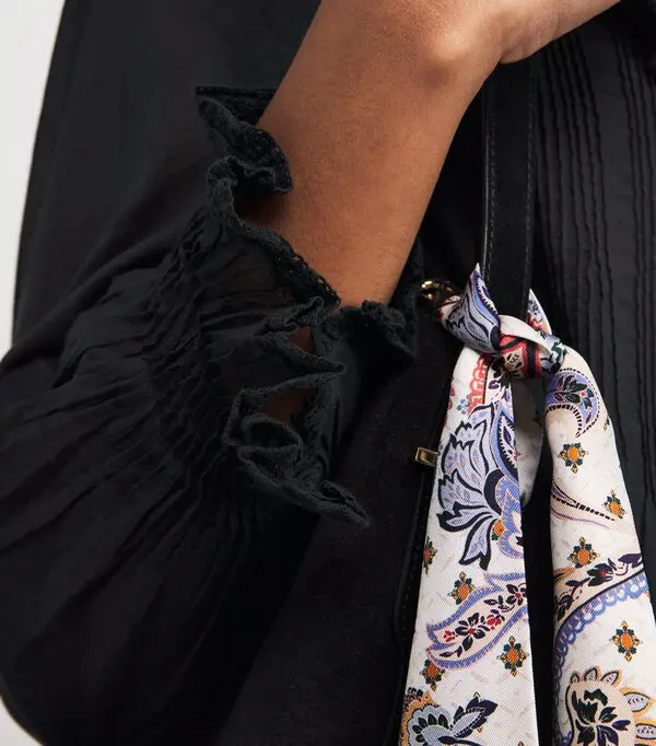 DÔEN Ruffled Hardy Blouse