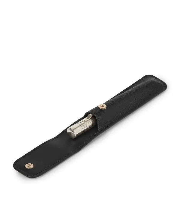 Smythson Panama Leather Pen Sleeve