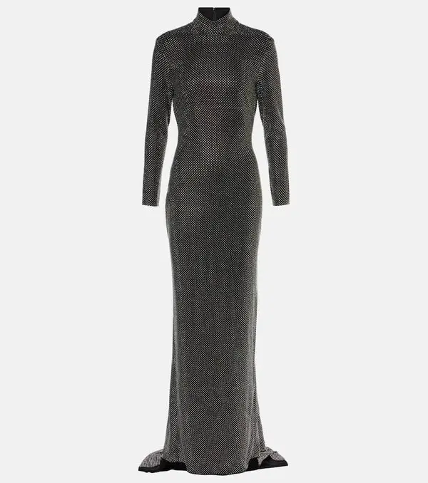 Solace London Vivienne Embellished Gown