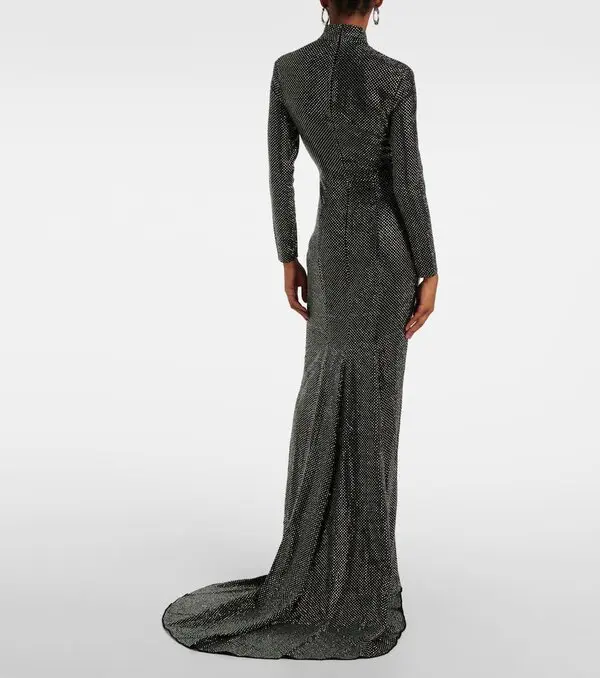 Solace London Vivienne Embellished Gown