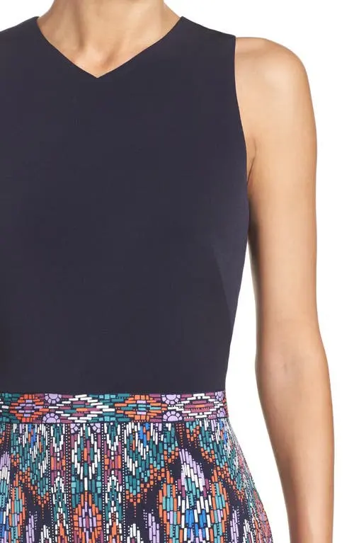 Maggy London Scuba Midi Dress