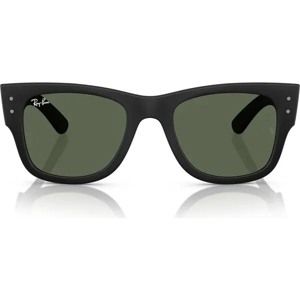 Ray-ban Mega Wayfarer Liteforce Square Sunglasses - Sand Black