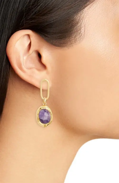 KARINE SULTAN Crystal Drop Earrings