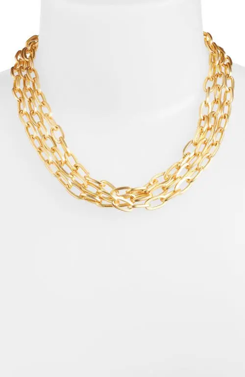 KARINE SULTAN Layered Chain Necklace