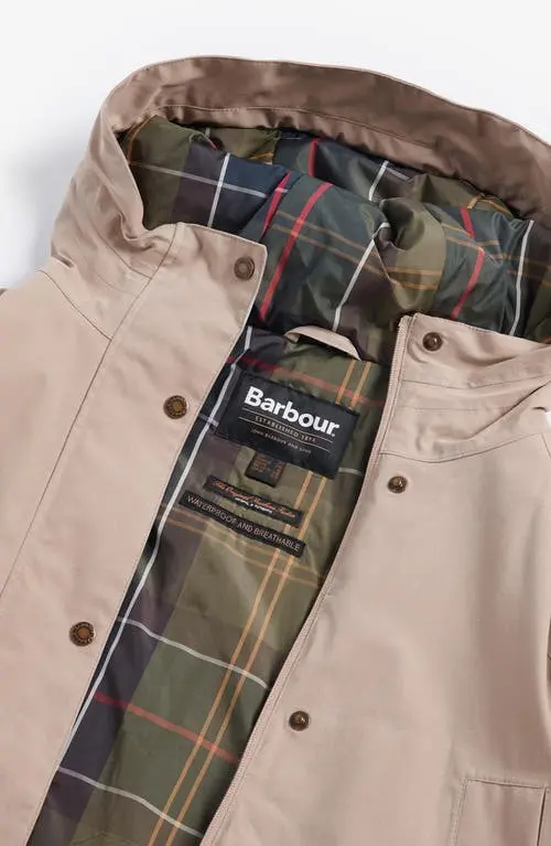 Barbour Winter Beadnell Waterproof Jacket - Sand Dune Beige/classic