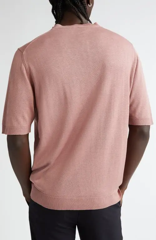 Isaia Silk Sweater - Light Pink