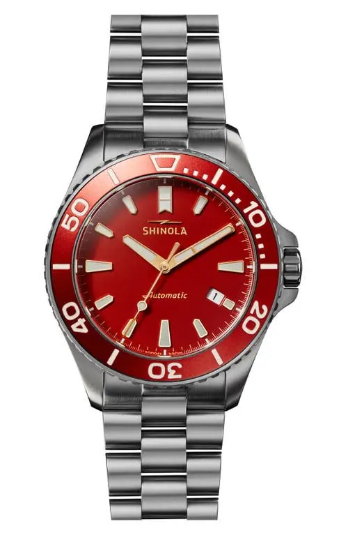 Shinola Titanium Bracelet Watch - Cardinal