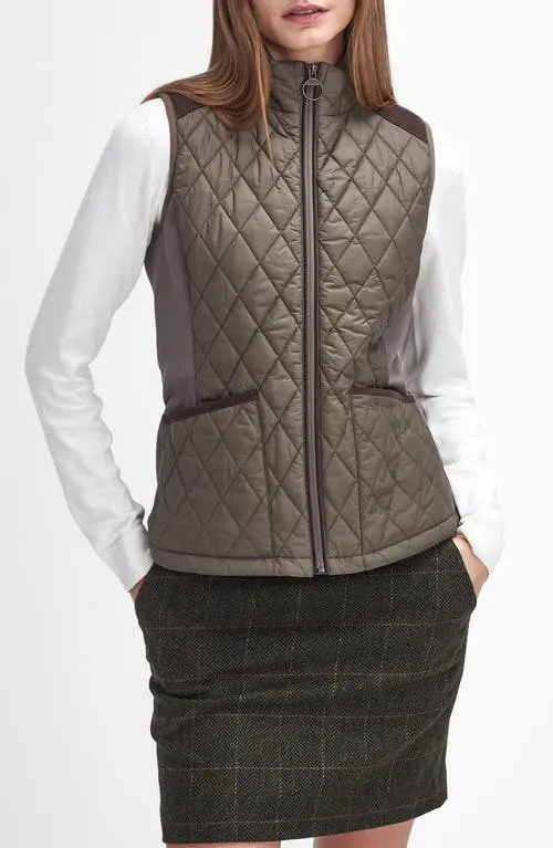 Barbour Highfield Mixed Media Vest