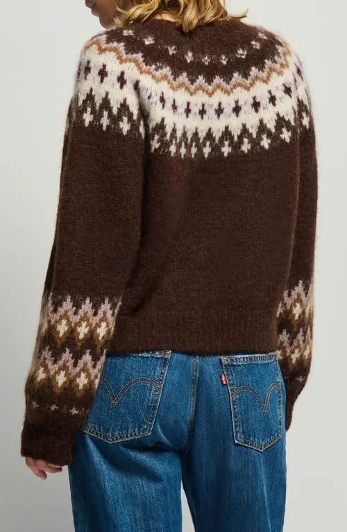 Nation Ltd Lula Fair Isle Cardigan