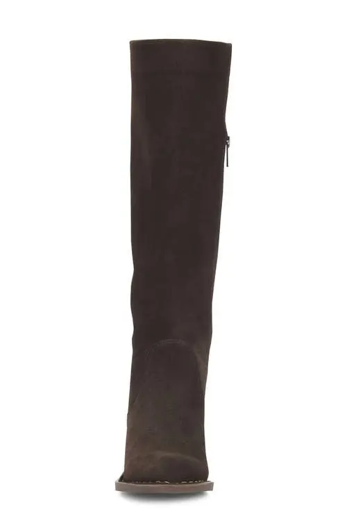 BØRN Thea Knee High Boots - Chocolate Suede