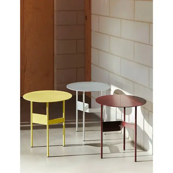 HAY Shim Coated-steel Coffee Table 51cm