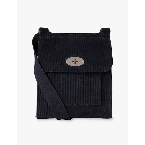 Mulberry Corduroy-suede Cross-body Bag