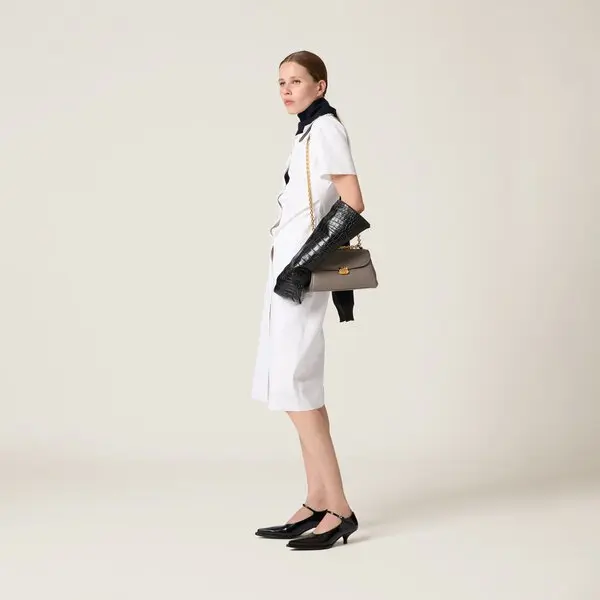 Miu Miu Leather Shoulder Bag