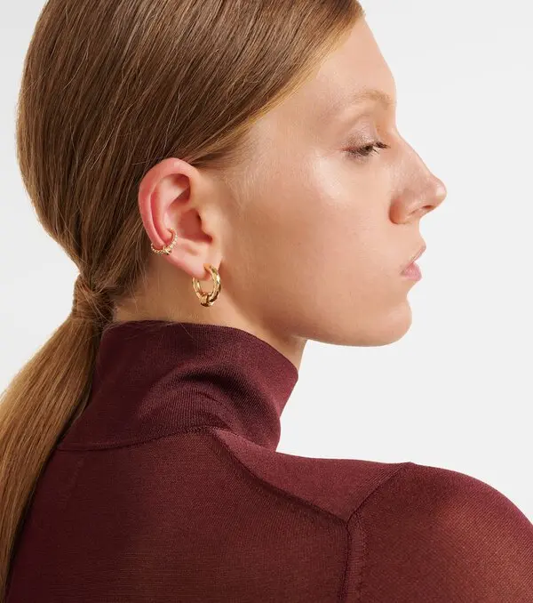 SPINELLI KILCOLLIN 18kt Yellow Single Ear Cuff With Diamonds
