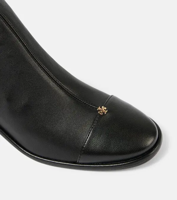 Tory Burch Leather Knee-high Boots - Black