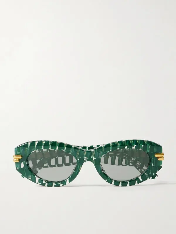 Bottega Veneta Cat-eye Sunglasses - Green