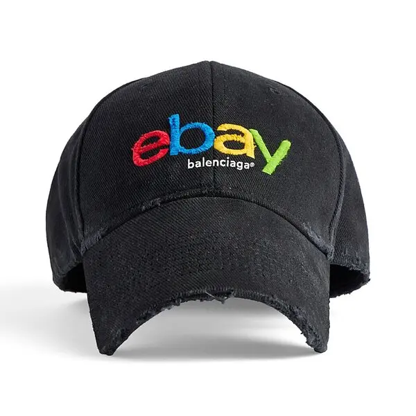 Balenciaga Ebay Cap - Black