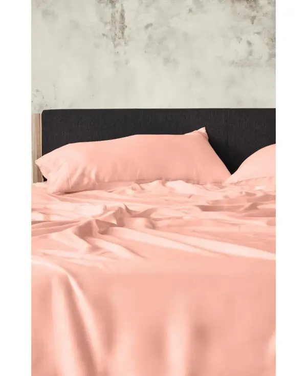 ETTITUDE Luxe Cleanbamboo Sateen+ Sheet Set - Quartz