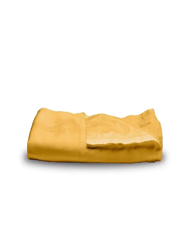 ETTITUDE Luxe Cleanbamboo Sateen+ Fitted Sheet - Brass