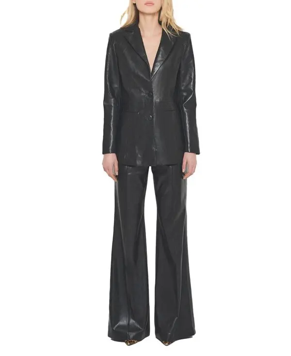 AS By DF Tell Me Lies Recycled Leather Trouser