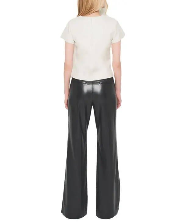 AS By DF Tell Me Lies Recycled Leather Trouser