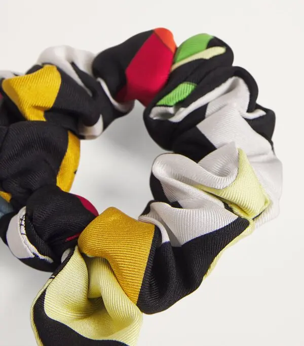 Emilio Pucci Silk Scrunchie - Multi | Editorialist display picture 2