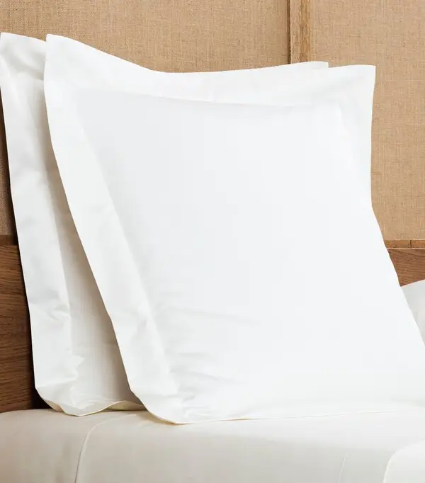Frette Leisure Sateen Square Cushion Cover - Ivory
