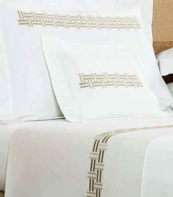 Frette Basket Weave Boudoir Pillowcase