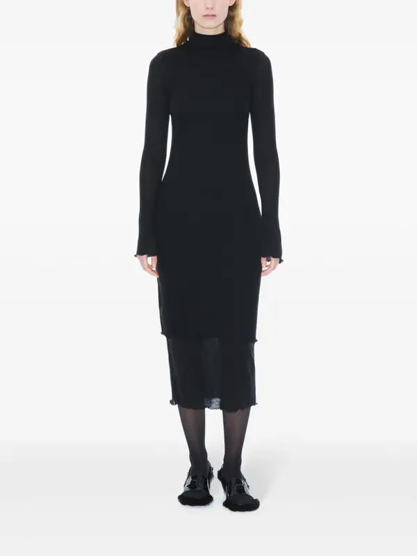 Wrap Dress Filippa K Kimono Dress Layered Frill Dress Driftwood FILIPPA K