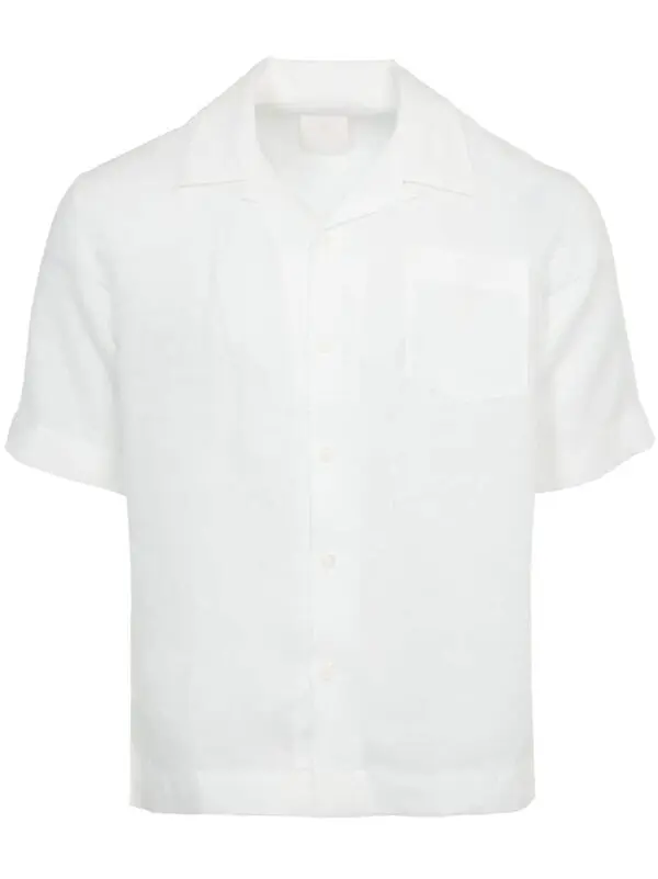 Givenchy Cotton Bowling Shirt - White