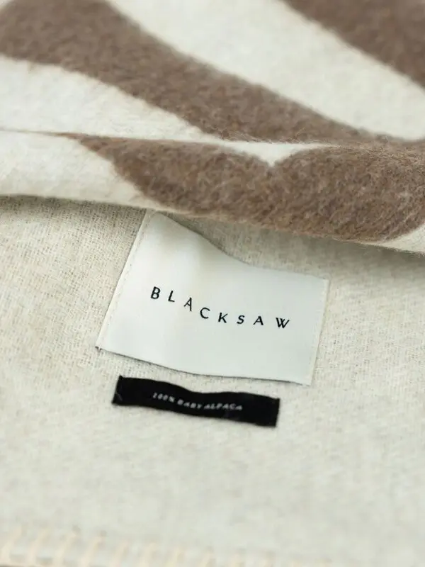 BLACKSAW Rosin Alpaca-wool Blanket