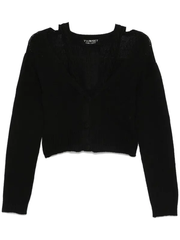 TWINSET X Marco Rambaldi Cropped Cardigan