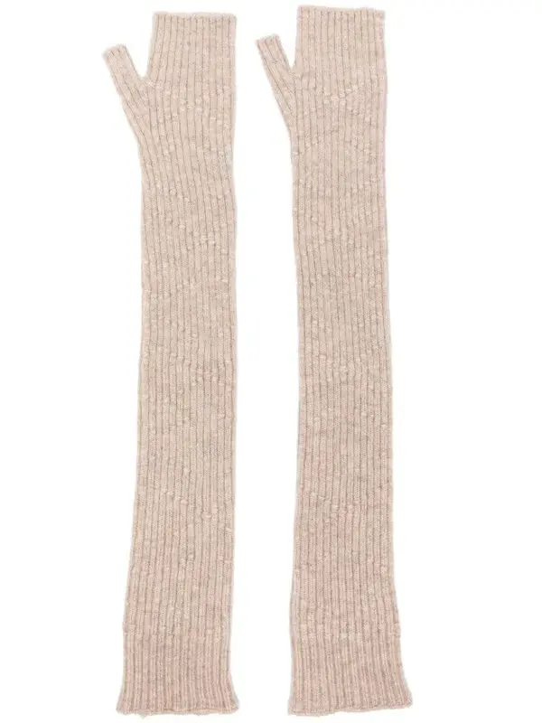 BARRIE Cashmere Fingerless Gloves