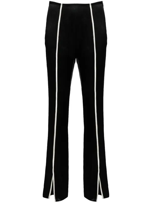 Nanushka Contrasting-trim Slim Trousers