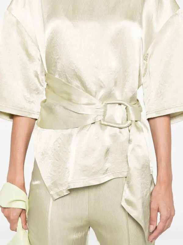 Nanushka Besia Blouse - Green