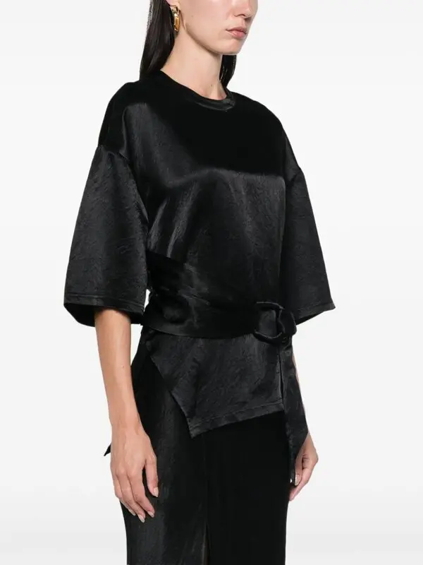 Nanushka Besia Blouse - Black