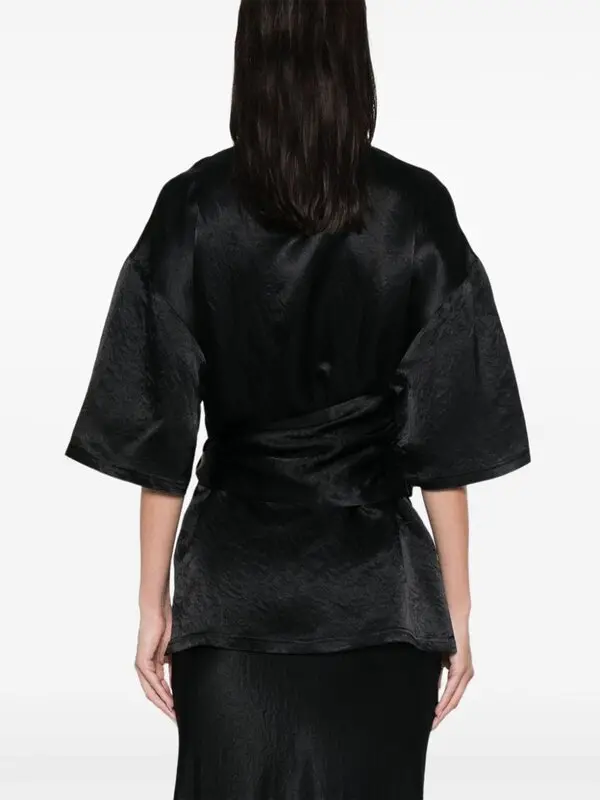 Nanushka Besia Blouse - Black