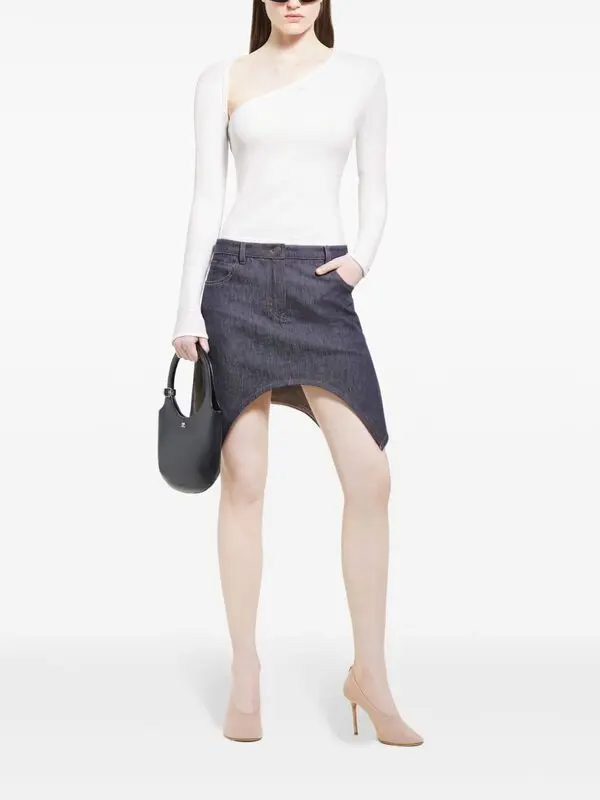 COURREGES Asymmetric Mini Skirt