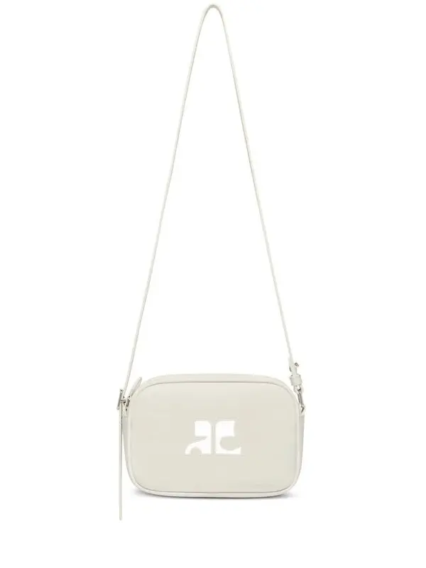 COURREGES Reedition Leather Camera Bag