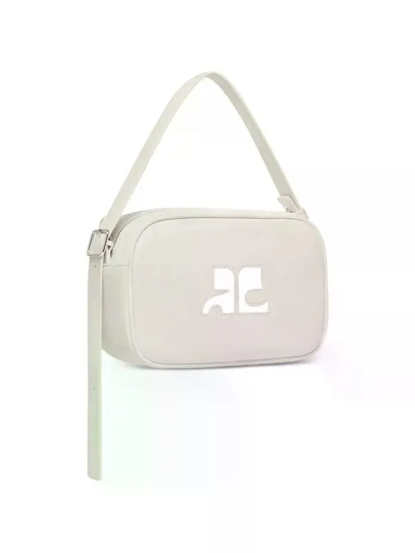 COURREGES Reedition Leather Camera Bag - Neutrals