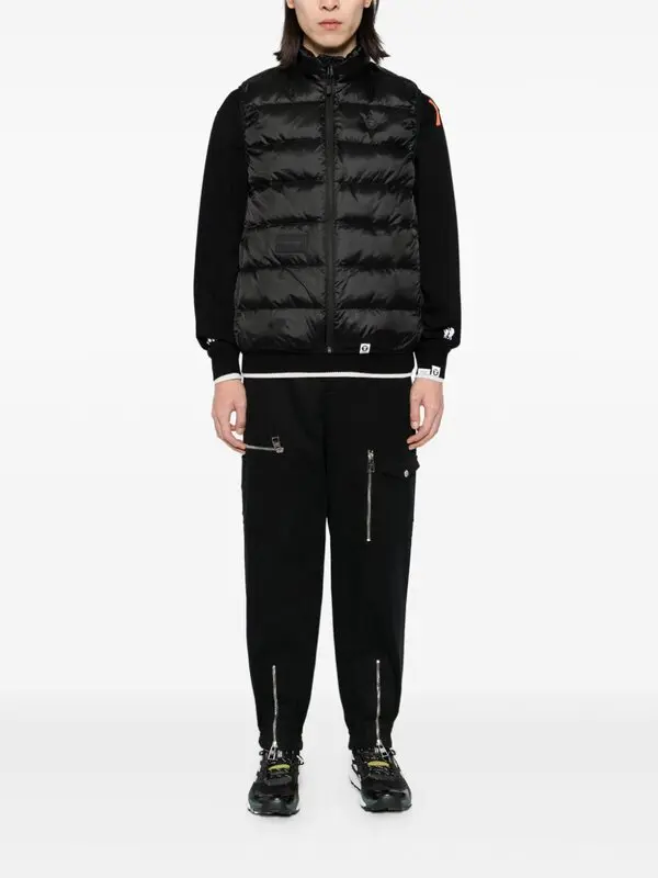 AAPE BY *A BATHING APE Logo-patch Padded Gilet