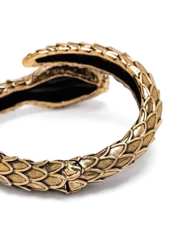 Chloé Snake Motif Bracelet - Gold