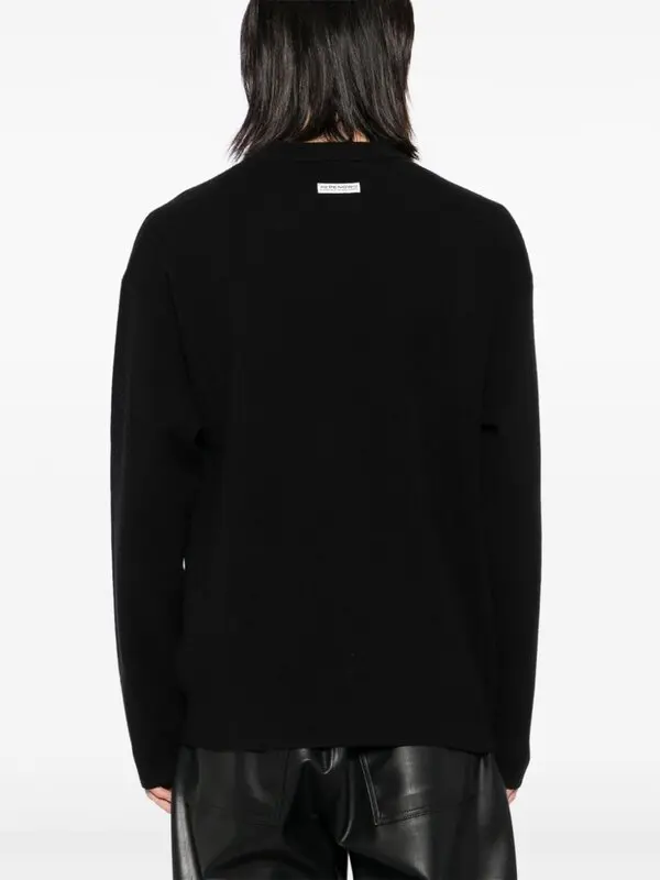 AAPE BY *A BATHING APE Moonface Logo Jumper - Black