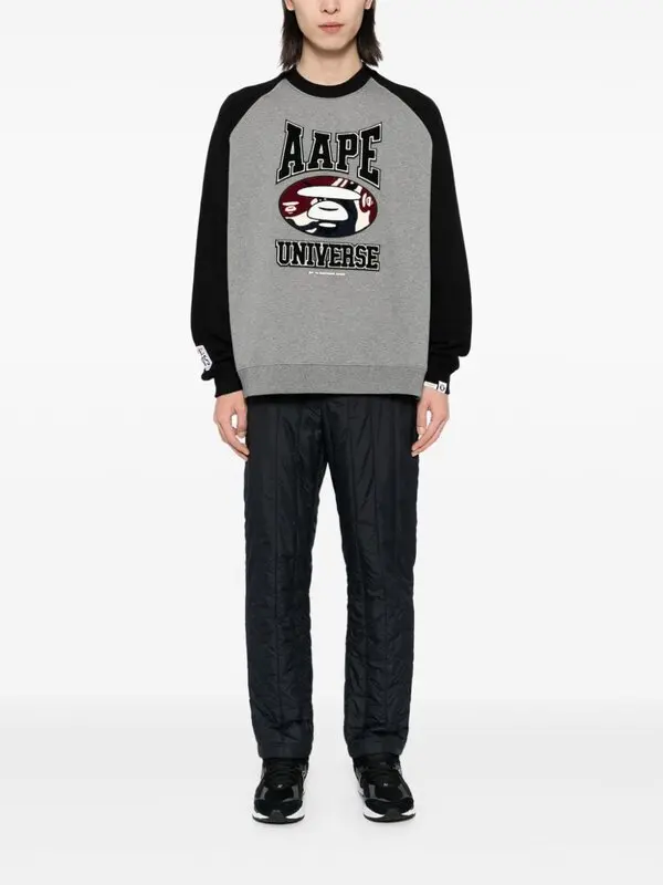 AAPE BY *A BATHING APE Sweatshirt With Logo Patch