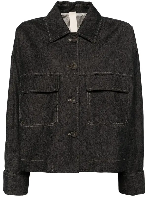 FORME D'EXPRESSION Oversized Denim Trucker Jacket
