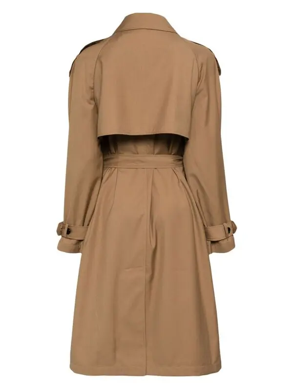 Izzue Tie-fastening Trench Coat
