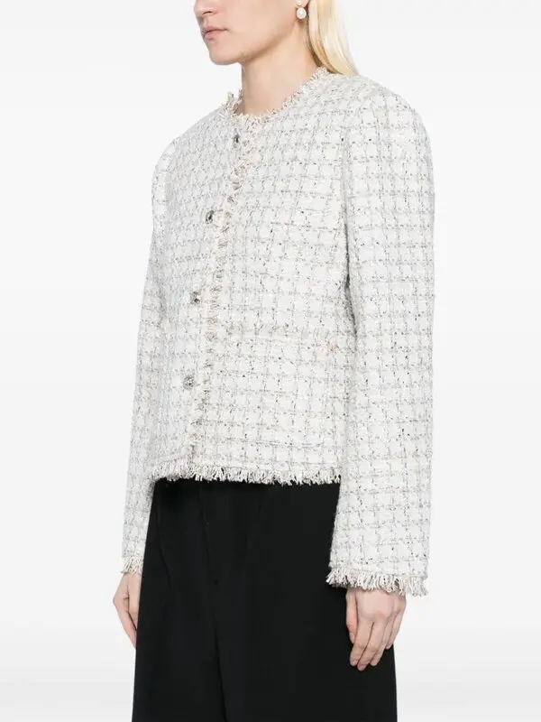 B+AB Raw-finish Tweed Jacket